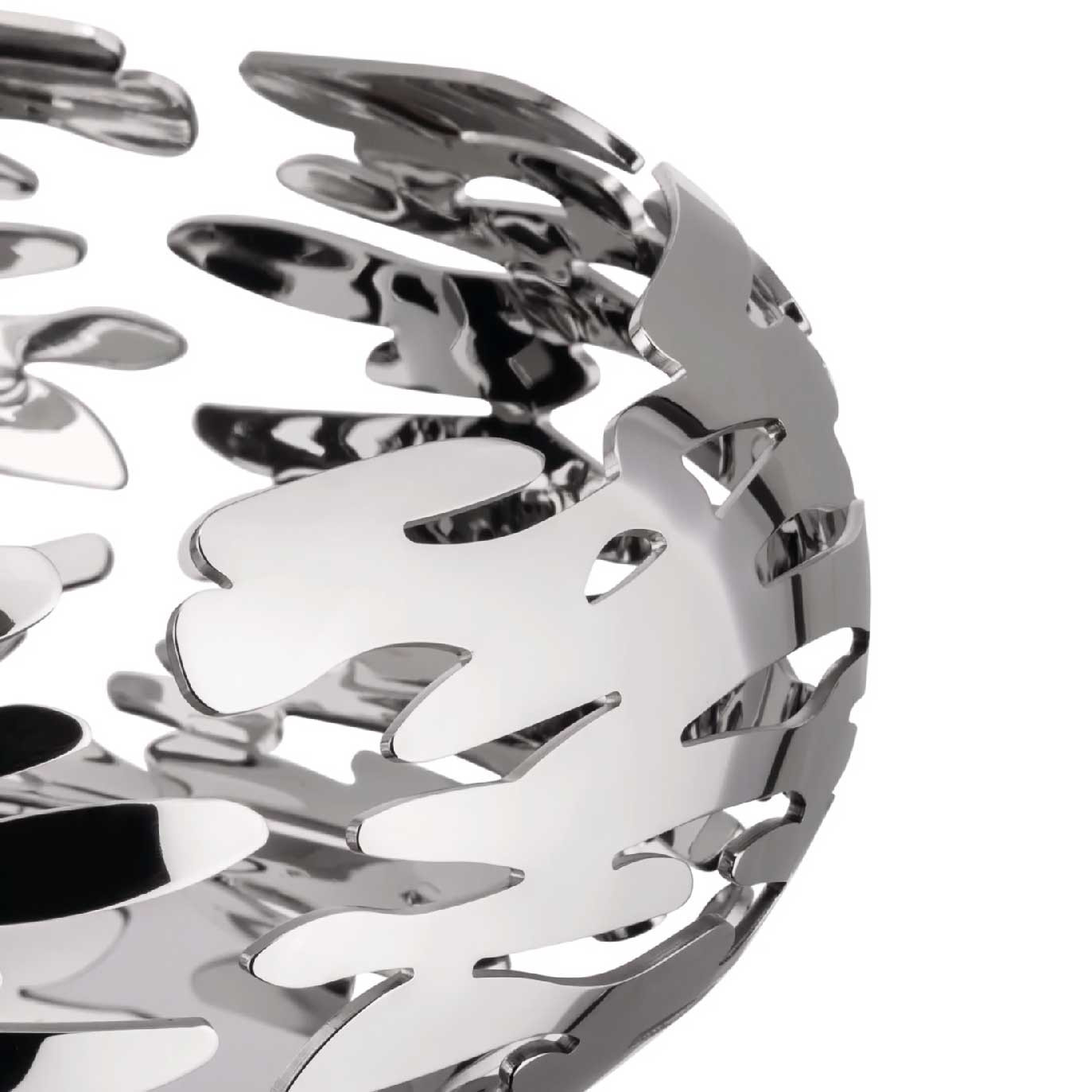Alessi Cestino da tavola rotondo per pane in acciaio dal design moderno ...